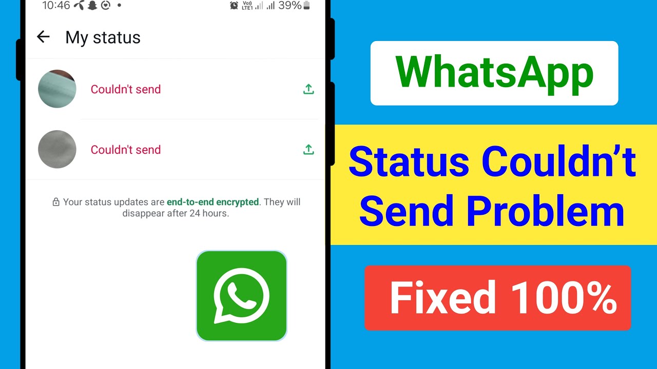 How to Fix WhatsApp Status Not Uploading Problem 2025 || WhatsApp ...