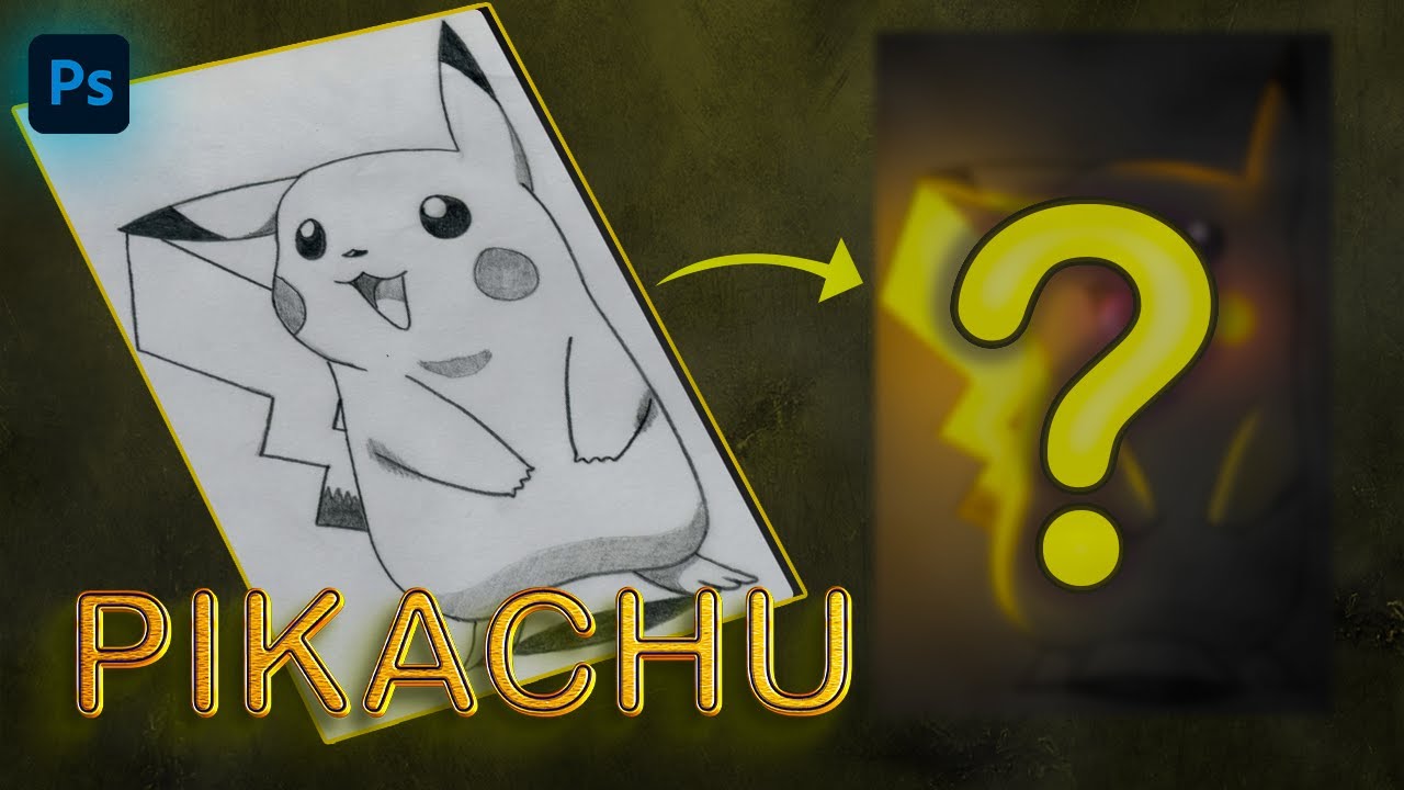 PIKACHU Speed Art - YouTube