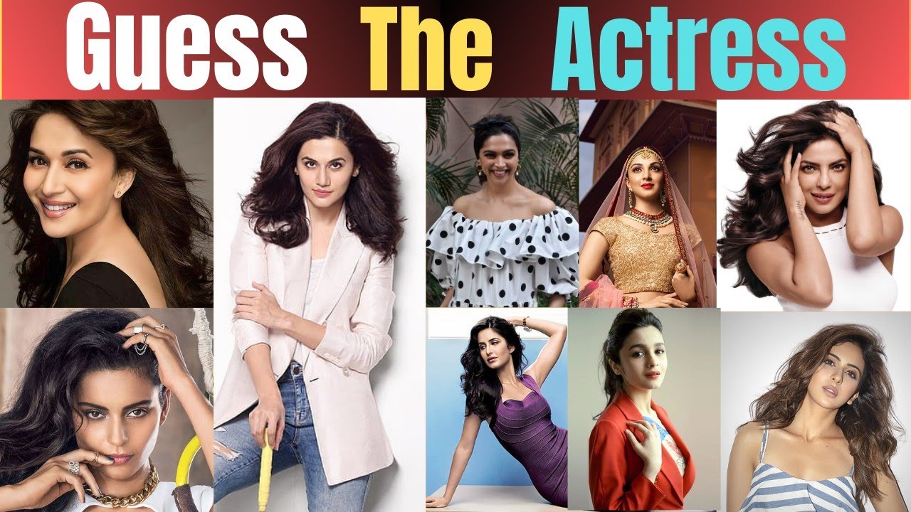 Guess The Actress Name | Guess The Actress By Emoji | Guess The Actor ...