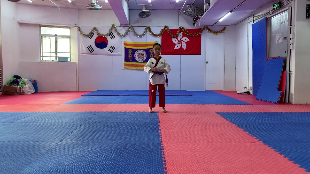 Final, Lam Sze Nga(Hong Kong) 林詩雅 Taegeuk 4 & Taegeuk 6 - YouTube