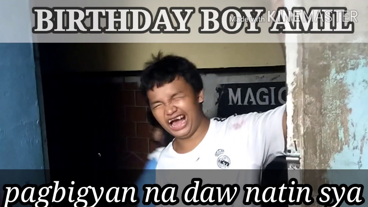 Amil 18th Birthday kasama Ang kanyang paboritong bata - YouTube
