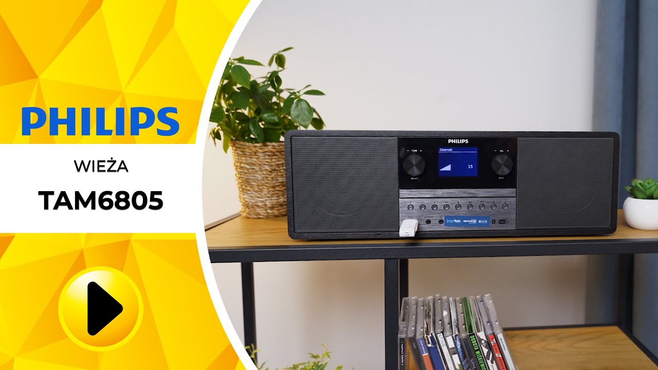 Wieża PHILIPS TAM6805 | Wideoprezentacja - YouTube