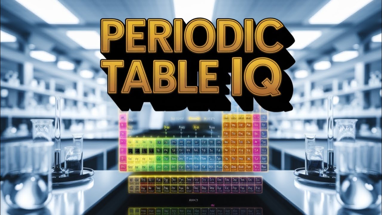 Periodic Table General Knowledge IQ - YouTube