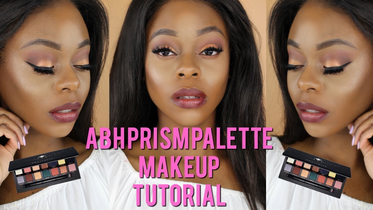 ABH PRISM PALETTE FRIST IMPRESSIONS ⎜ TUTORIAL - YouTube