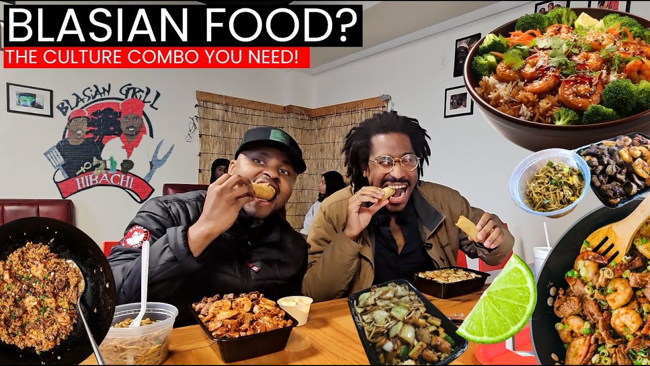 The Rare Blasian Restaurant You Have To Try! Blending Cultures - YouTube