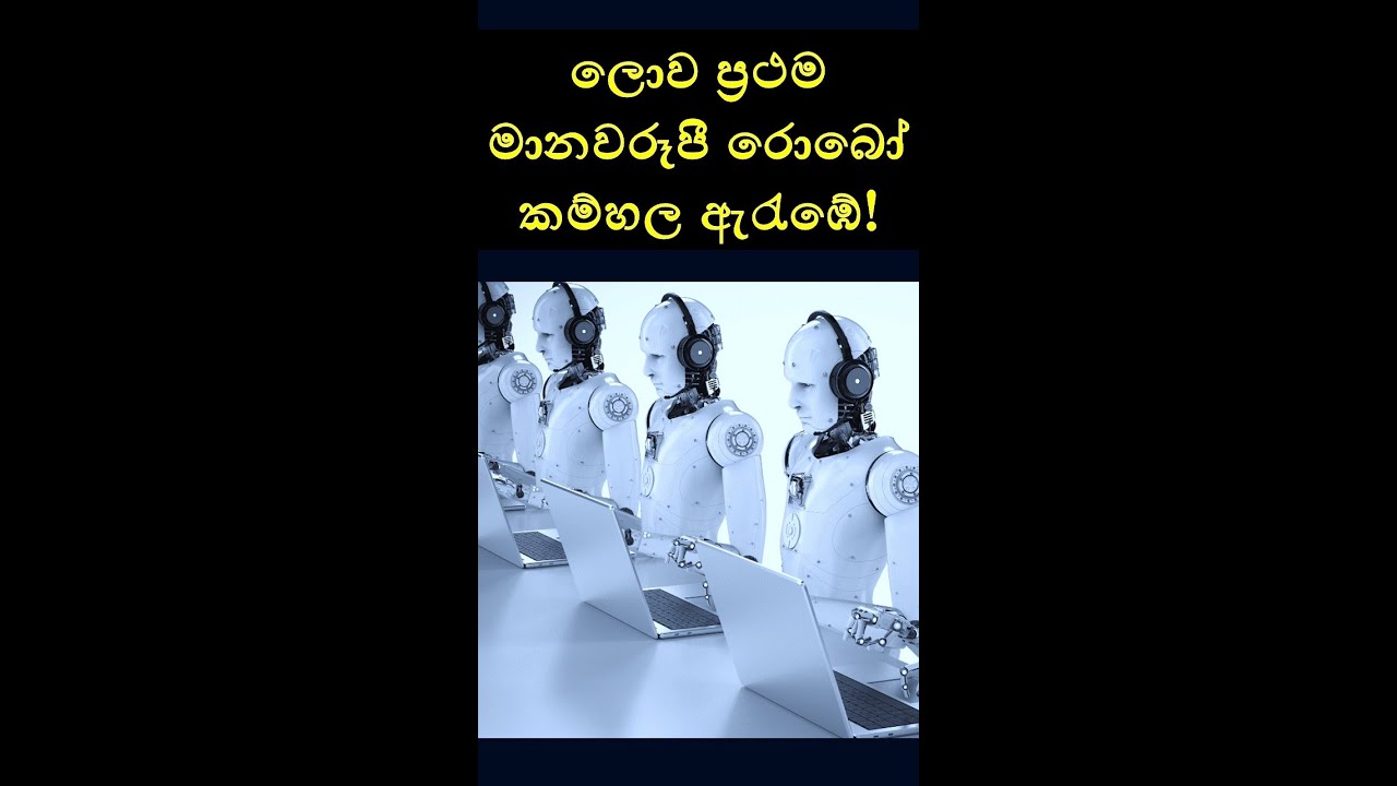 ලොව ප්‍රථම මානවරූපී රොබෝ කම්හල ඇරැඹේ| The world's first humanoid robots ...