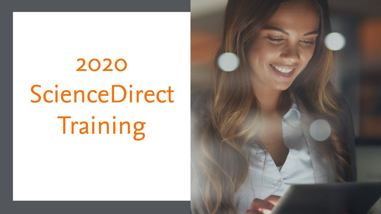 2020년 3월 ScienceDirect 이용교육 - YouTube