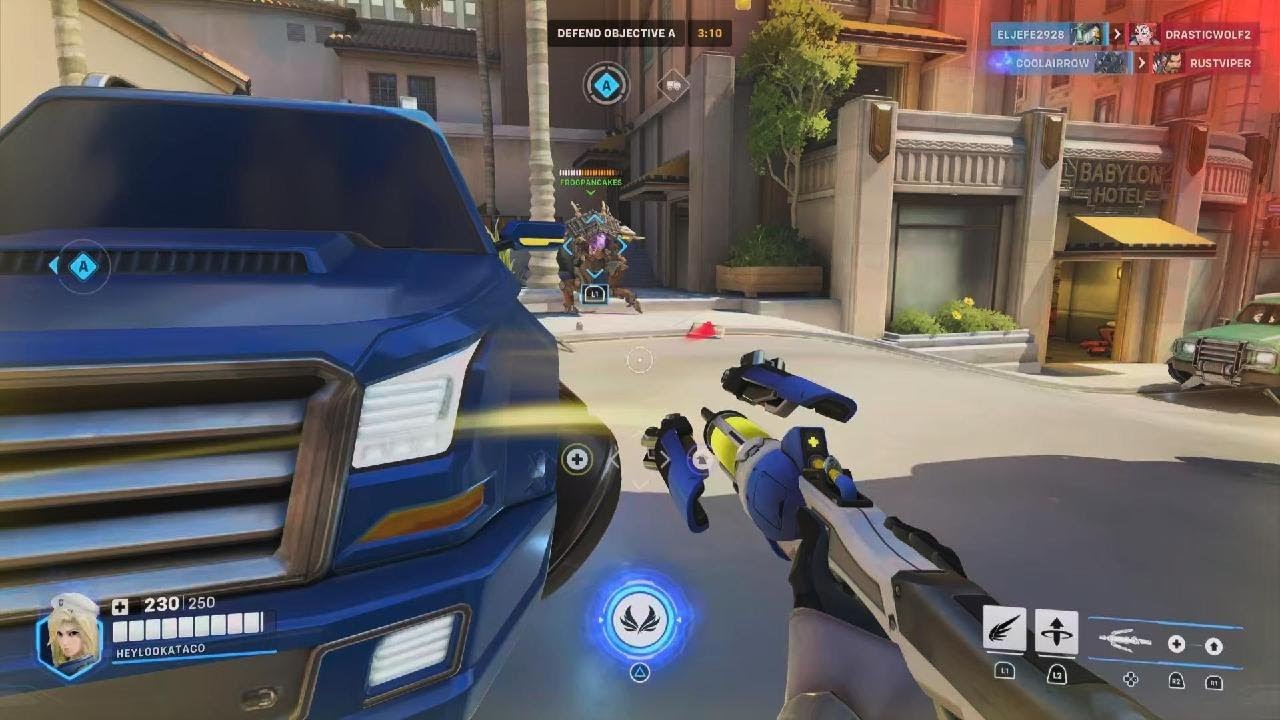 Overwatch 2 | Complete Defence on the objective | Mercy Gameplay - YouTube