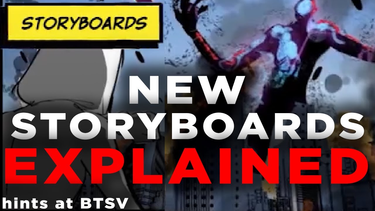 NEW Spider-Verse Storyboards EXPLAINED (BTSV Theories) - YouTube
