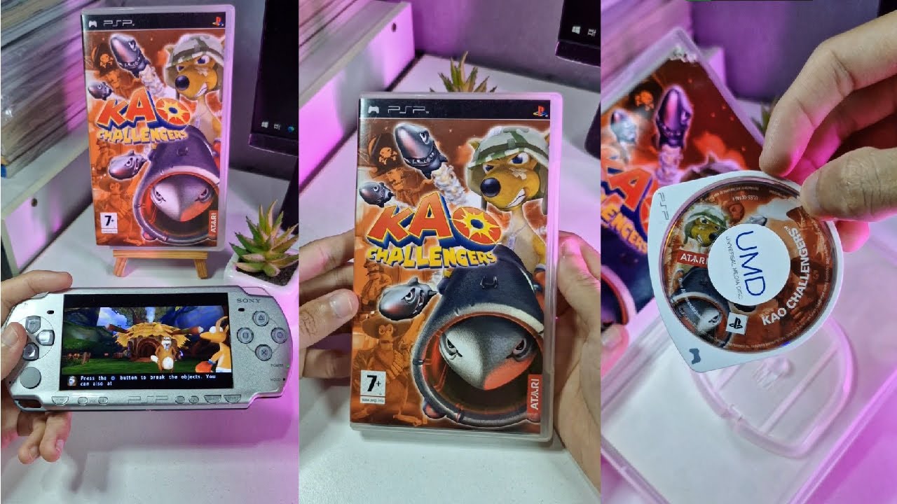 Kao Challengers on PSP !! Most Underrated PSP Game - YouTube