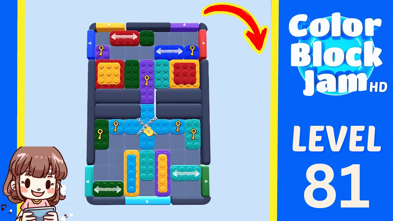 Color Block Jam Level 81 Solution Walkthrough - YouTube