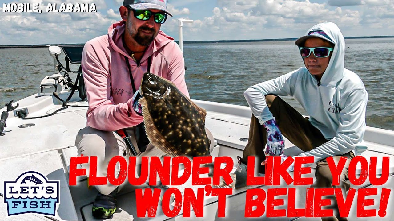ALABAMA COAST FLOUNDER FISHING! 31-2024 SouthWEST - YouTube