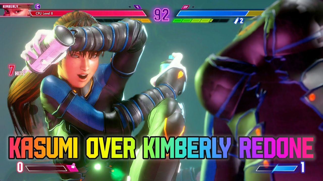 Street Fighter 6 Mod - Kasumi Over Kimberly REDONE - YouTube