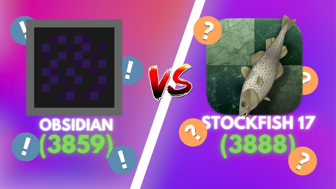 Rare footage of Stockfish getting defeated ft. Stockfish vs Obsidian ...