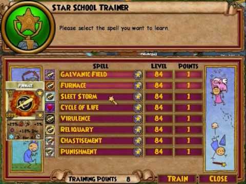 Wizard101 Azteca Astral Spells, Star School - YouTube