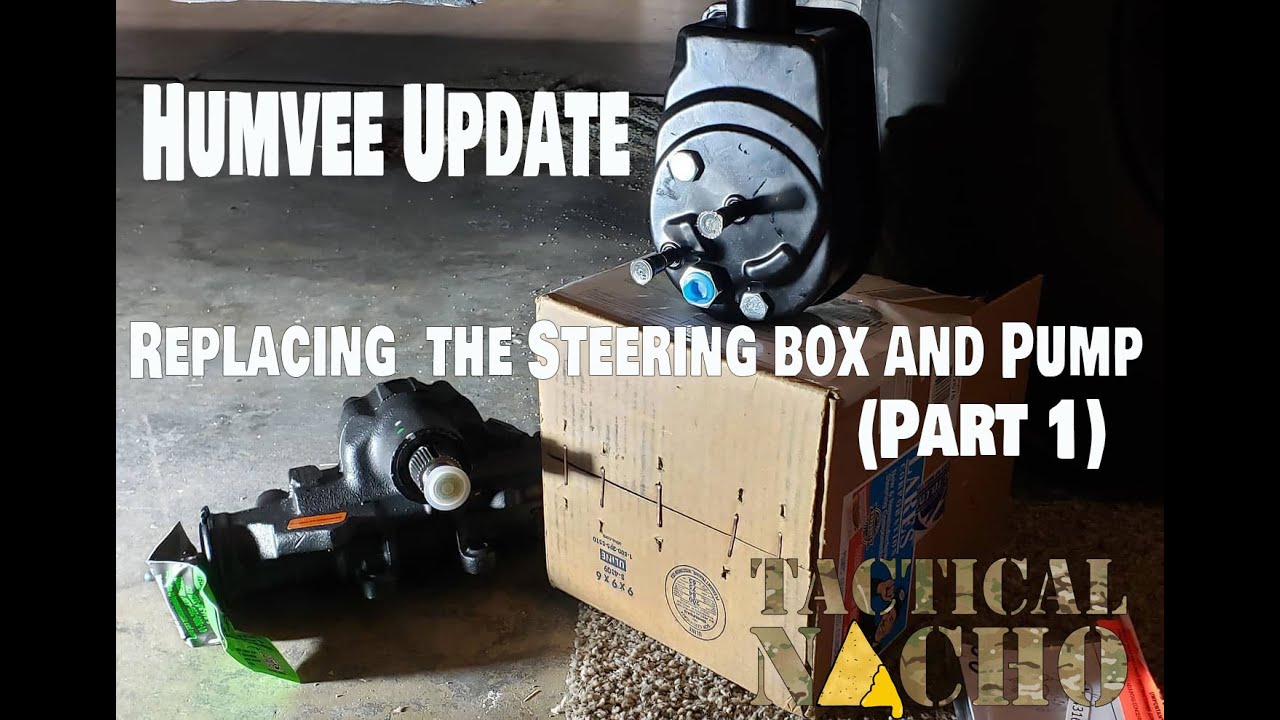 Replacing the Humvee Steering box and pump (Part 1) - YouTube