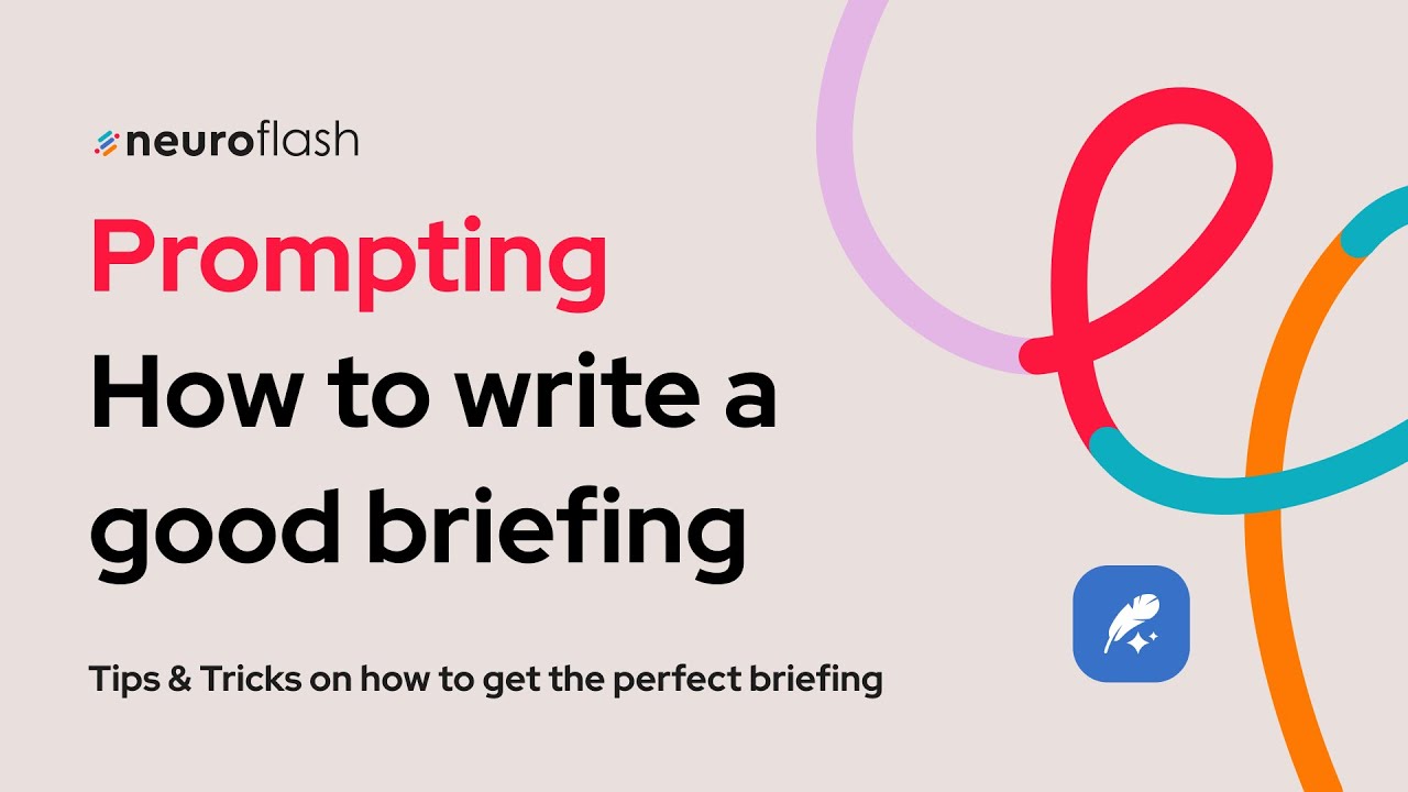Perfect Prompting: How to write a good briefing - YouTube