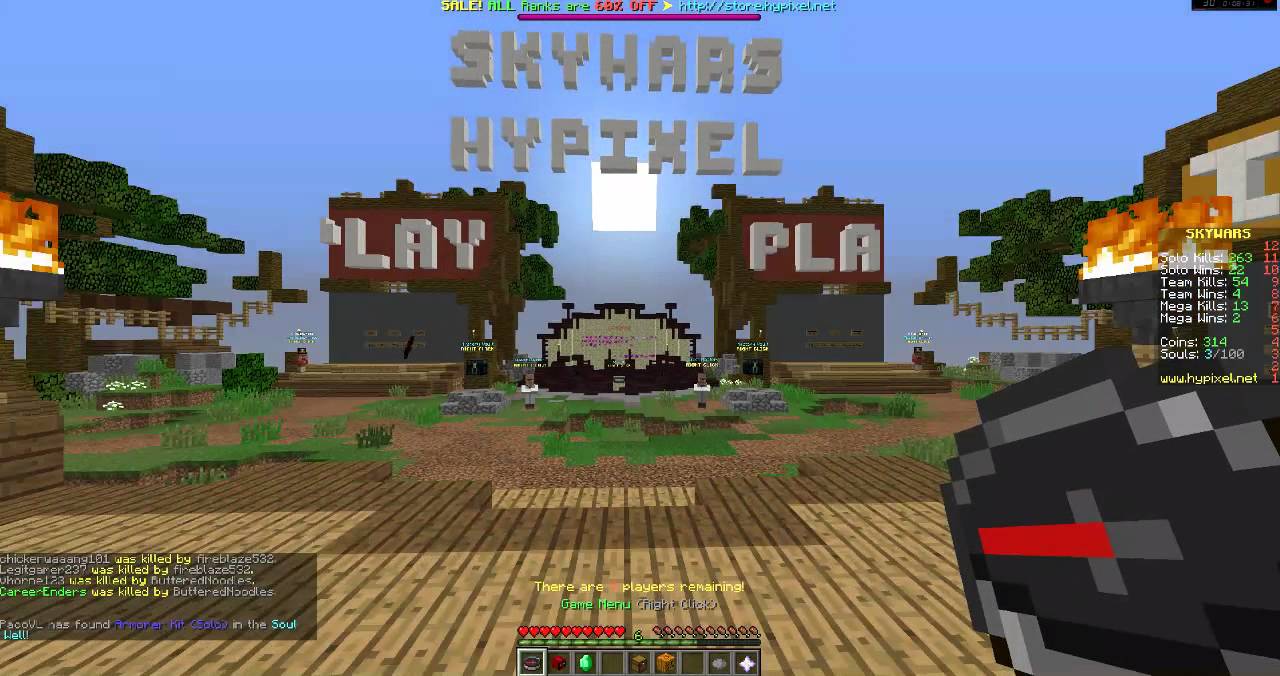 Hypixel gameplay - YouTube