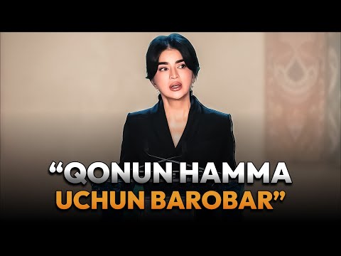 “Qonun hamma uchun barobar ishlashi shart” — Saida Mirziyoyeva