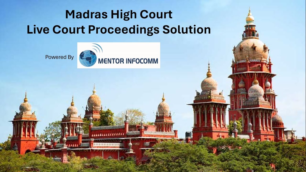 Madras High Court Live Court Proceedings Test 12.3.2024 - YouTube
