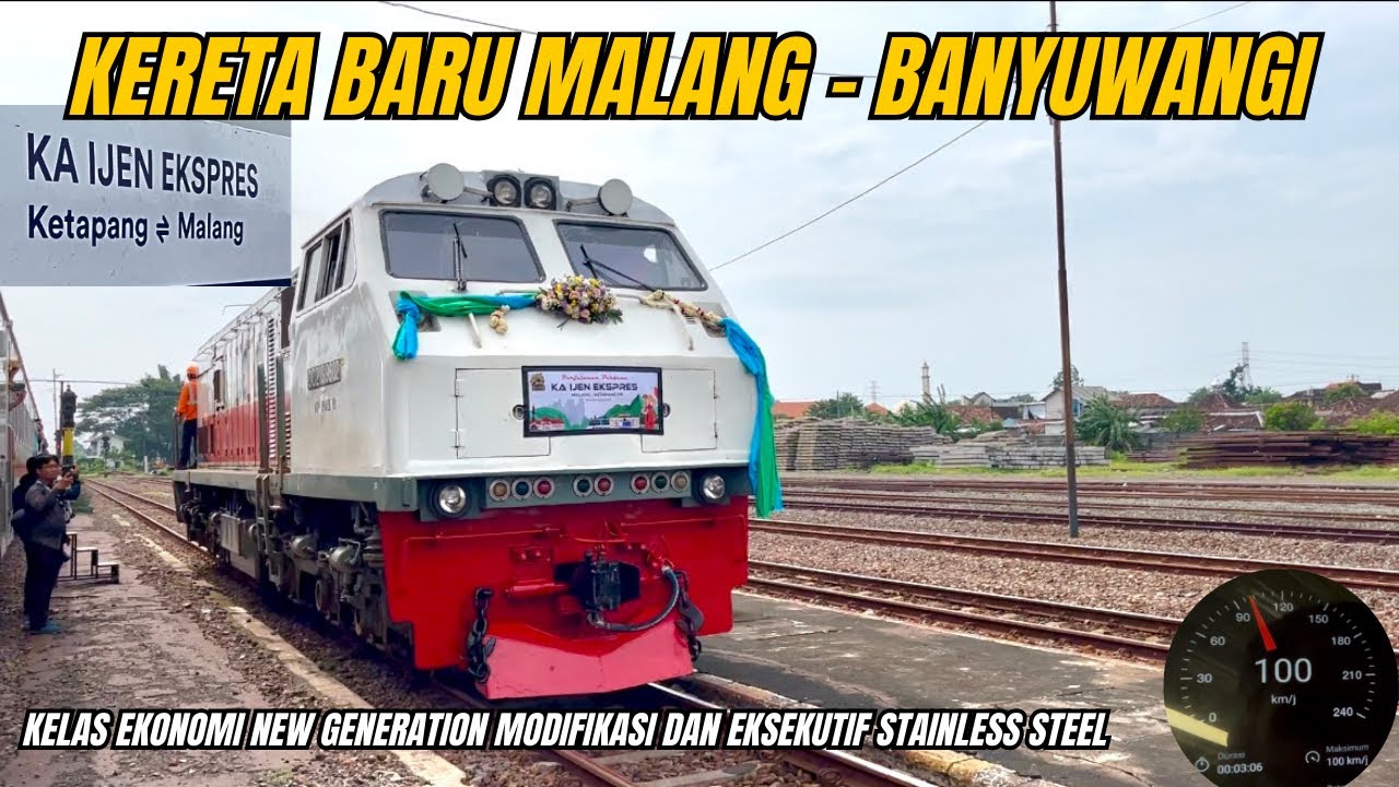 PERJALANAN PERDANA IJEN EKSPRES, MALANG - BANYUWANGI MAKIN NYAMAN‼️ ...