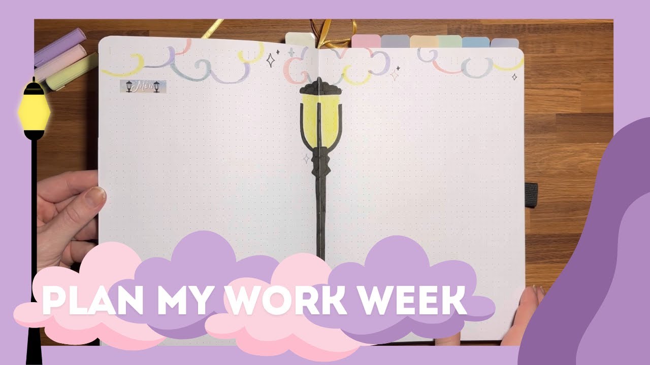 Plan My Work Week - My First *short* Week Back to Work ☁️ - YouTube