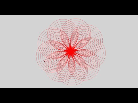 Amazing Spiral Graph Using Python Turtle - YouTube