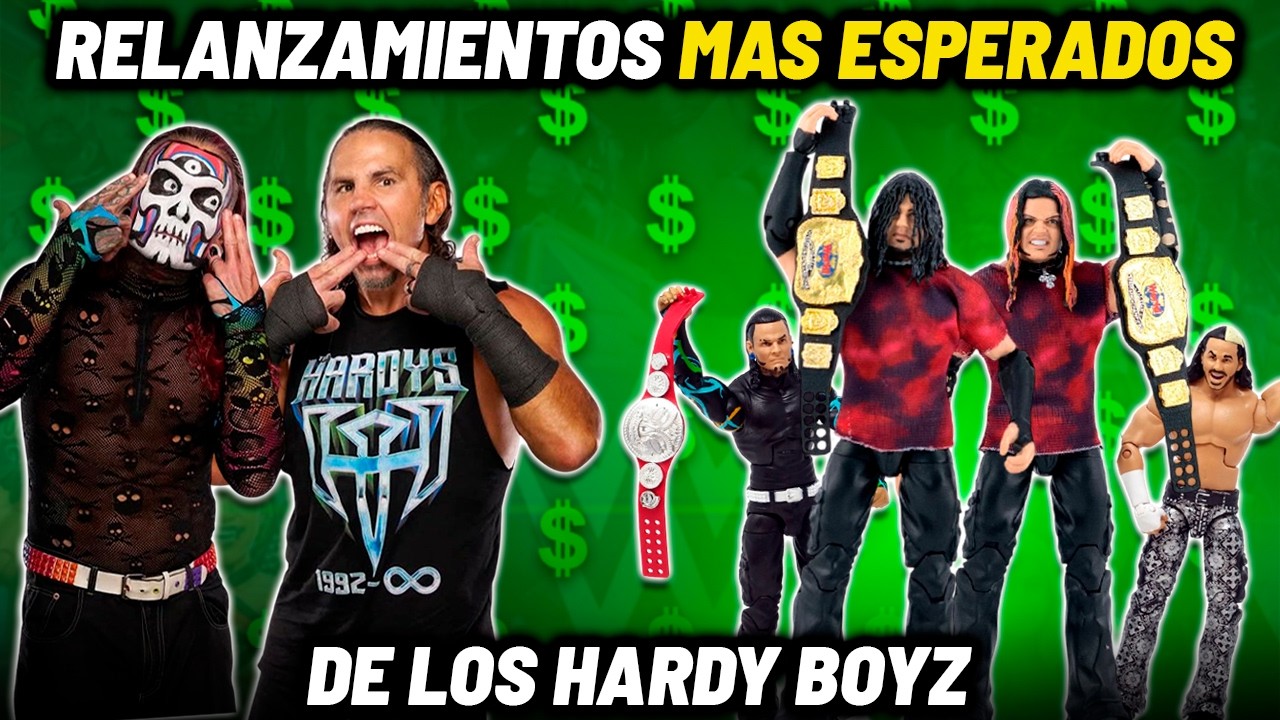 LAS 5 FIGURAS WWE QUE NECESITAN RELANZAMIENTO DE LOS HARDY BOYZ 😱⁉️ ...
