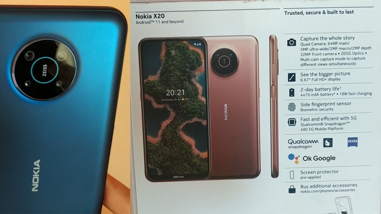 Nokia X20 Full Tour | Nokia X20 Camera Test - YouTube