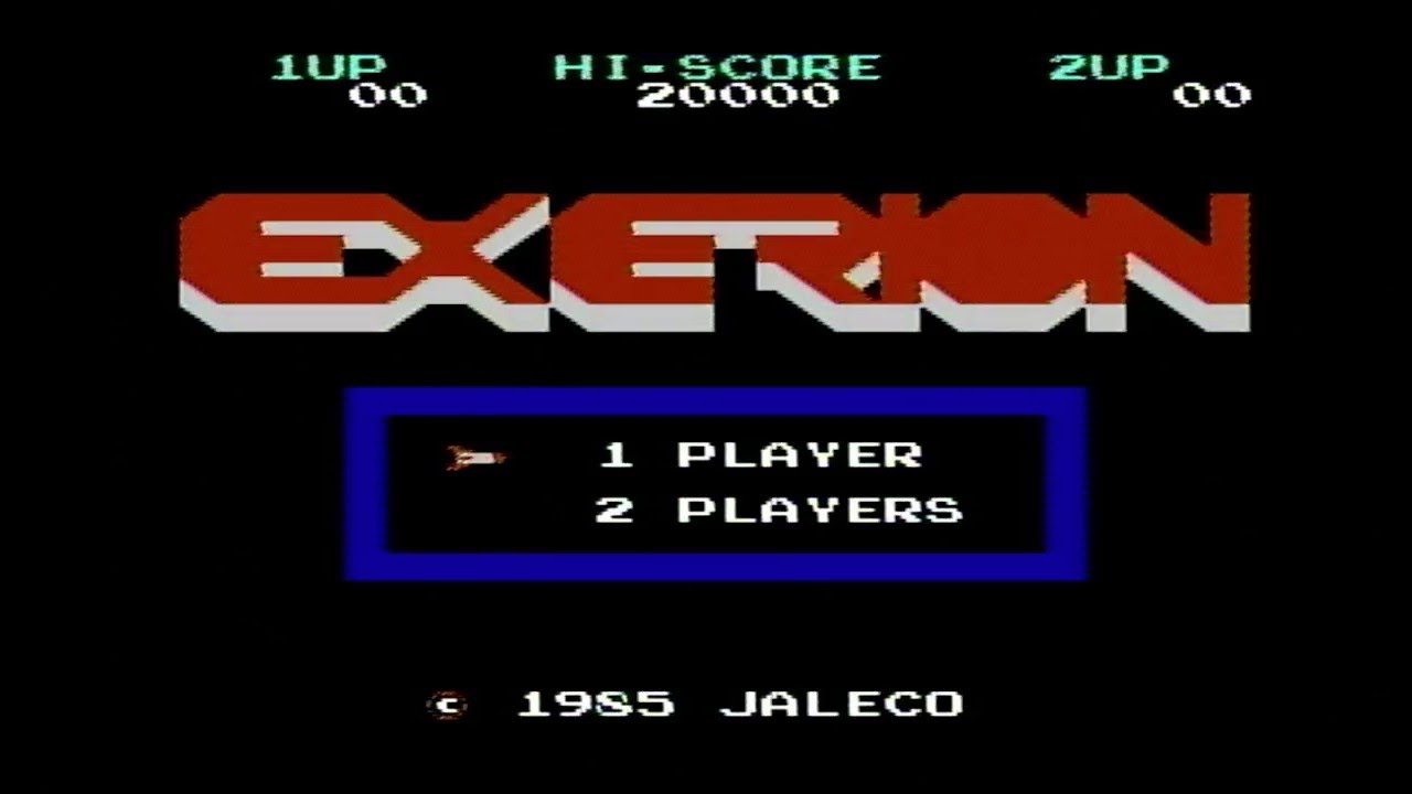 NINTENDO Entertainment System Exerion - YouTube