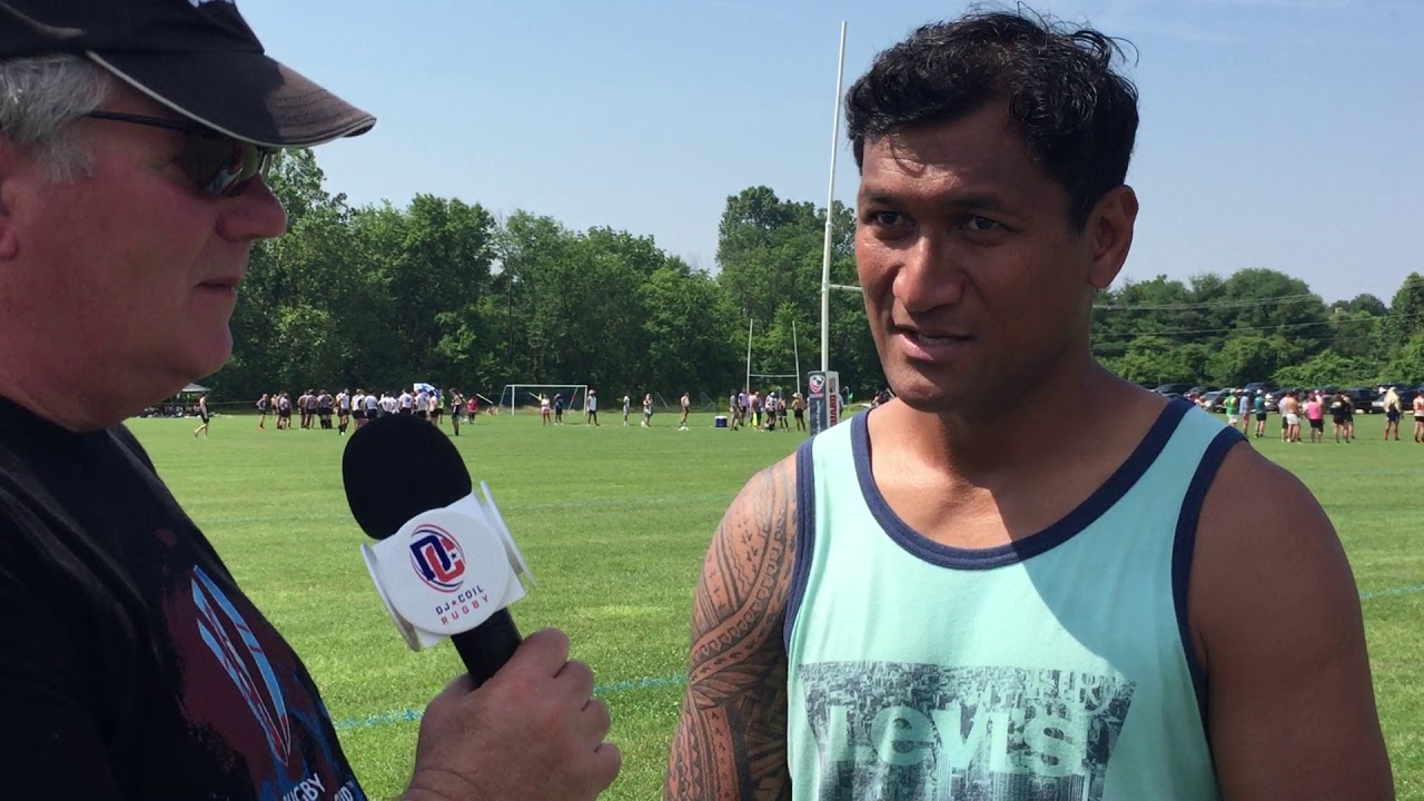 Toshi Palamo, Scion Rugby Head Sevens Coach - YouTube