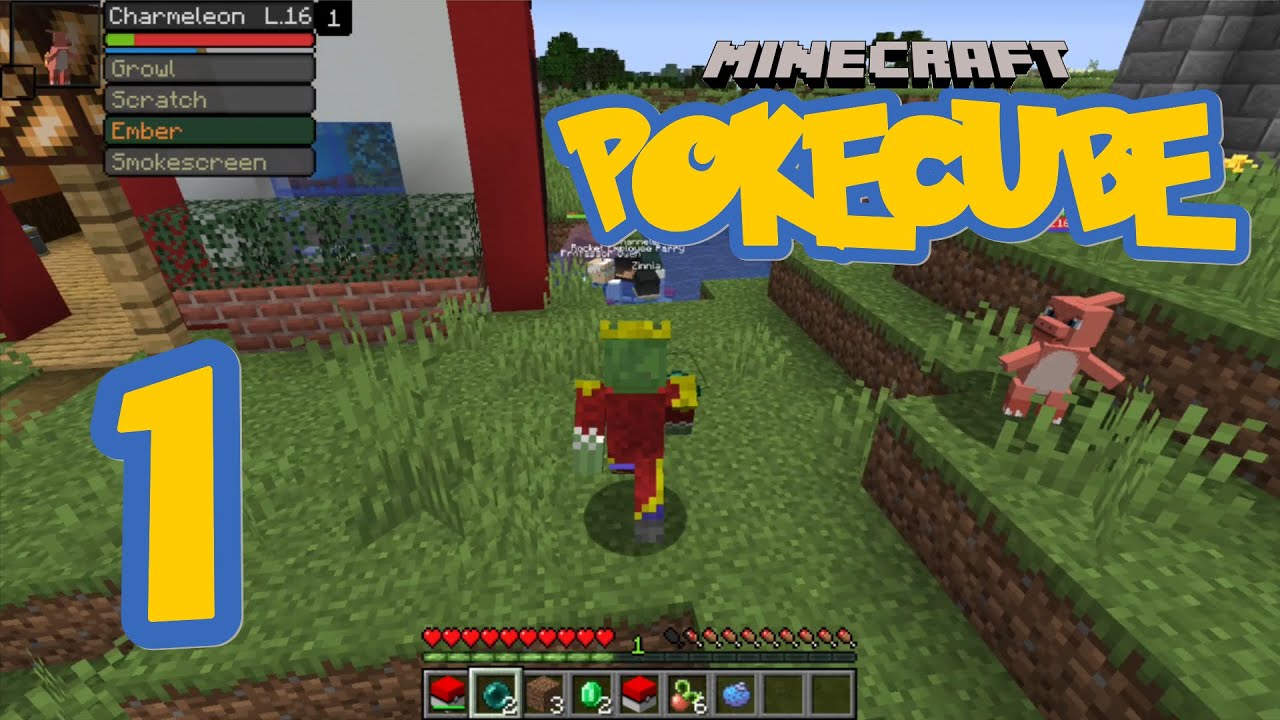 Minecraft Pokecube - Capitulo1- ¡Pokémon! ¡Yo te elijo! - YouTube