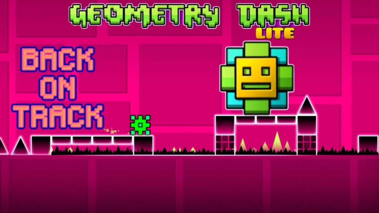 Geometry Dash Lite - Back On Track - Complete Level - Gameplay - YouTube