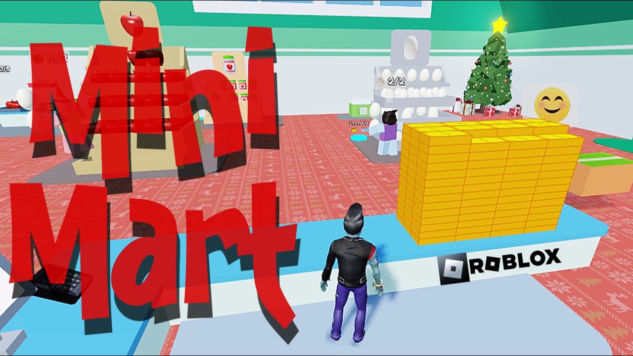 roblox mini store gameplay | mini mart - YouTube