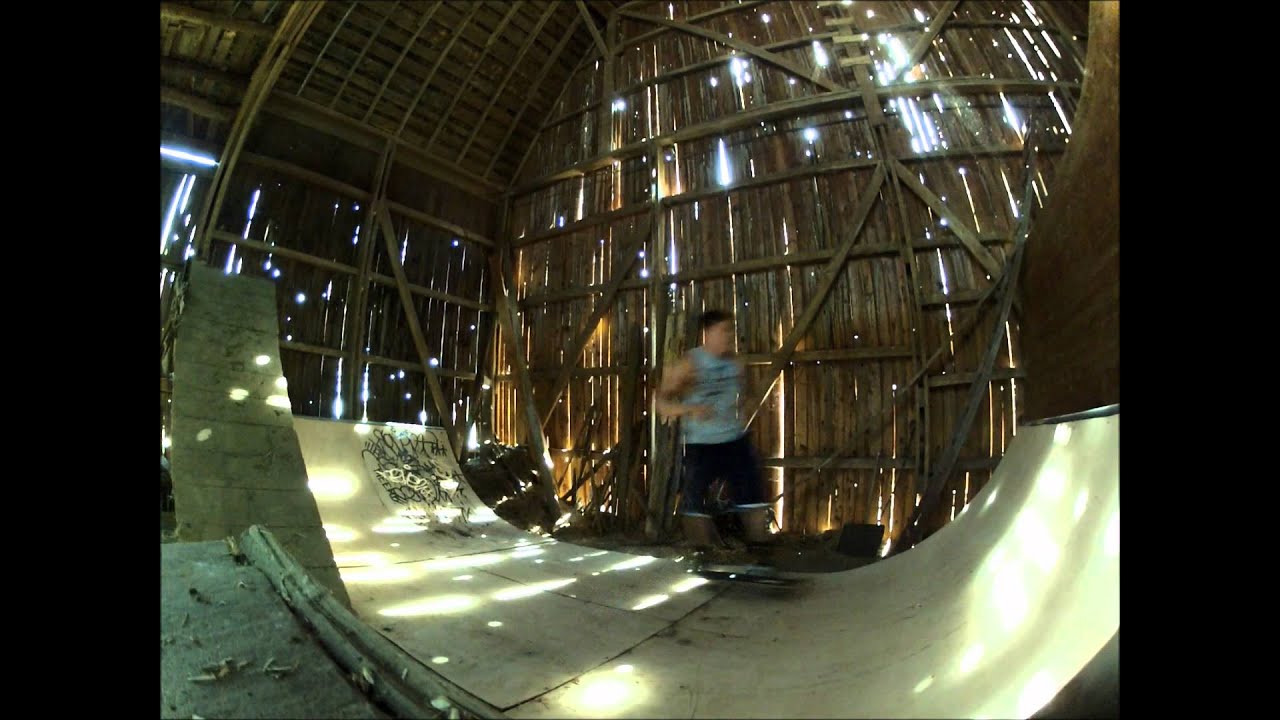 Homemade Half Pipe - YouTube