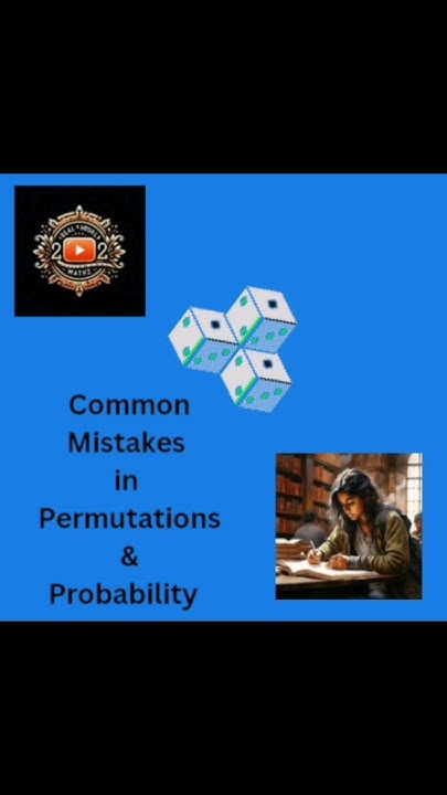 Common Mistakes in Permutations and Probability #shortsmaths # ...