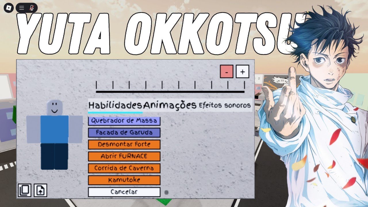 *Custom Moveset* Yuta Okkotsu | JUJUTSU SHENANIGANS - YouTube