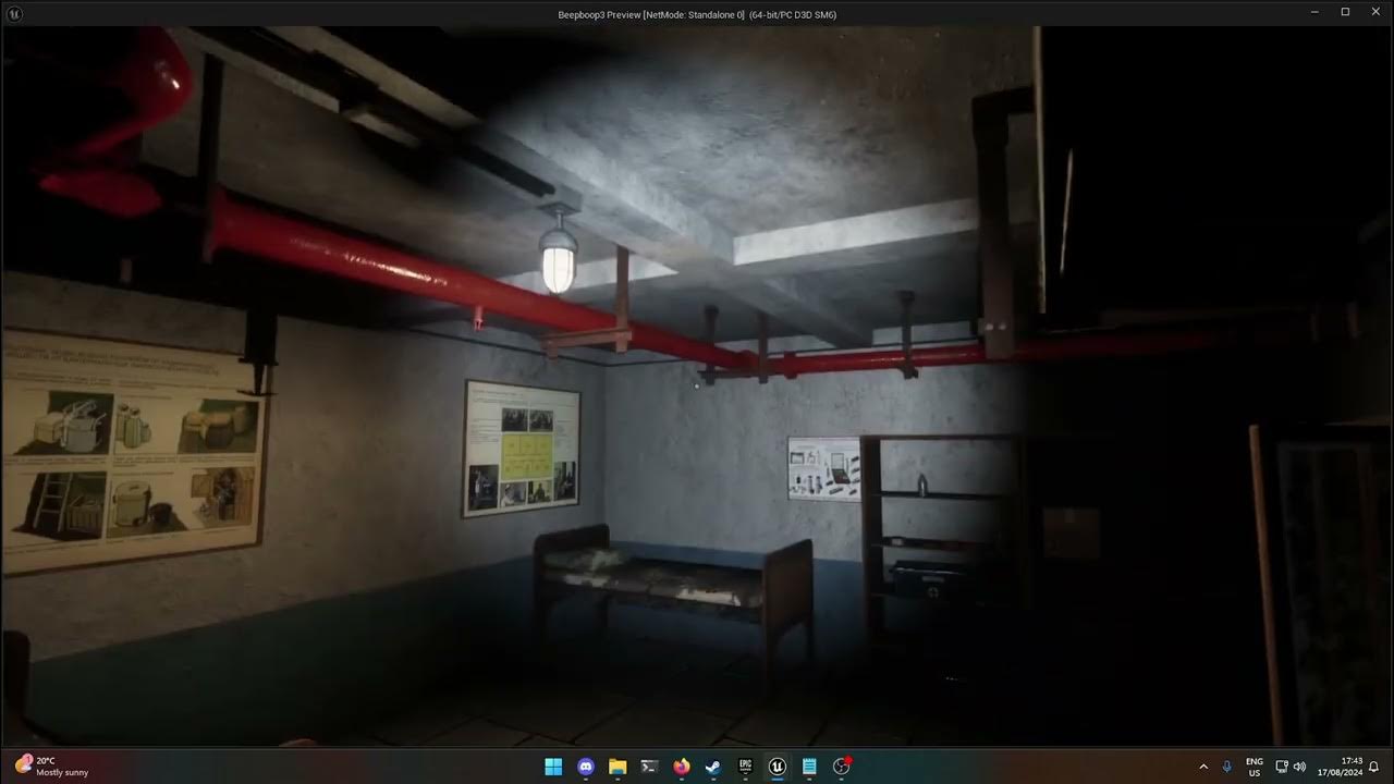 Through The Static - Map, Sound, Lighting, Interactable Environment #devlog - YouTube