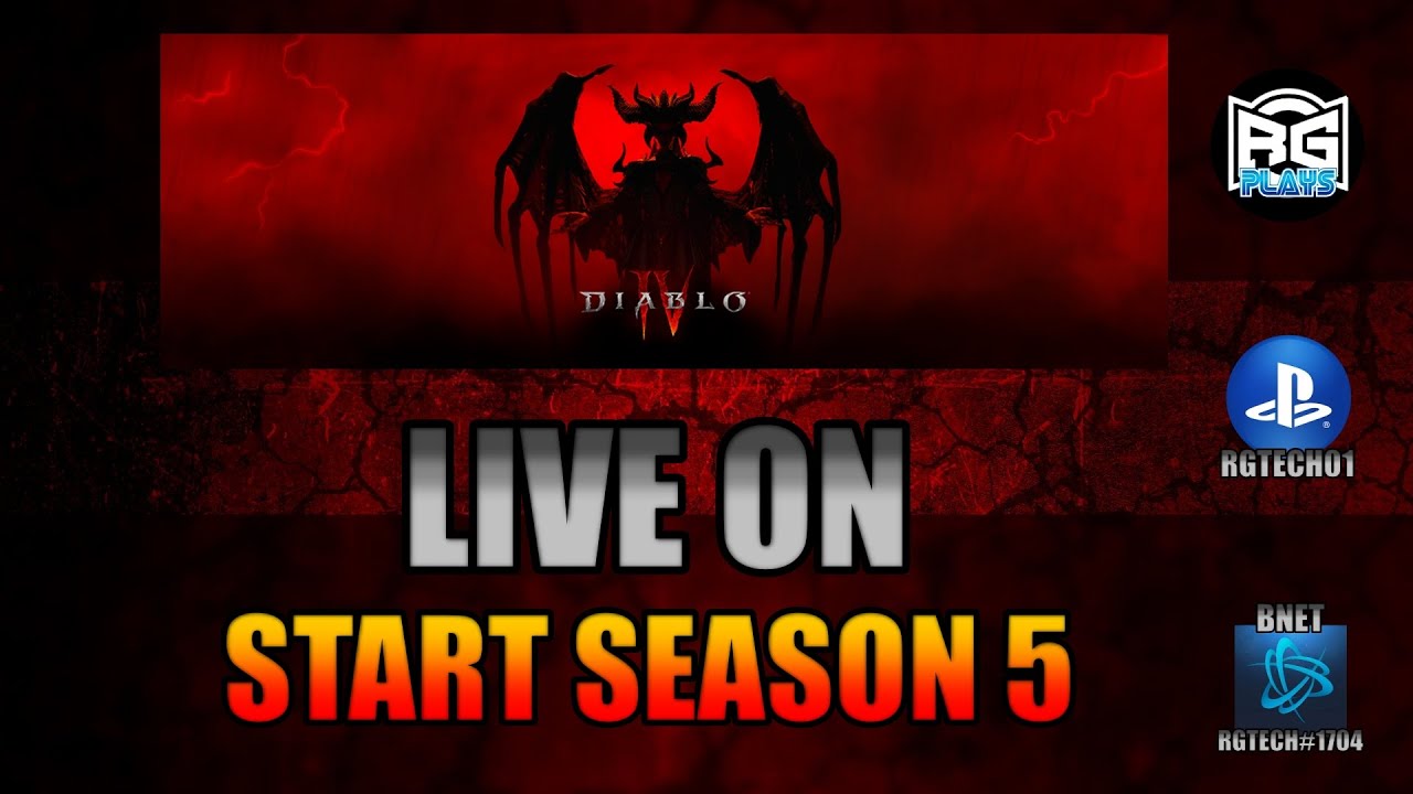 Diablo 4 - Start Season 5 - YouTube