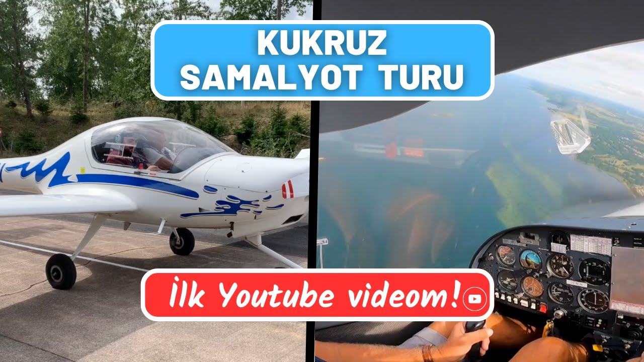 Kukruz samalyot sürdüm... İlk Youtube videom... - YouTube