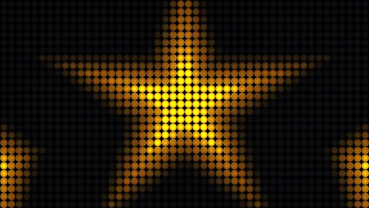 VJ Flashing Lights Spotlight Stage Wall of Lights motion graphic ...