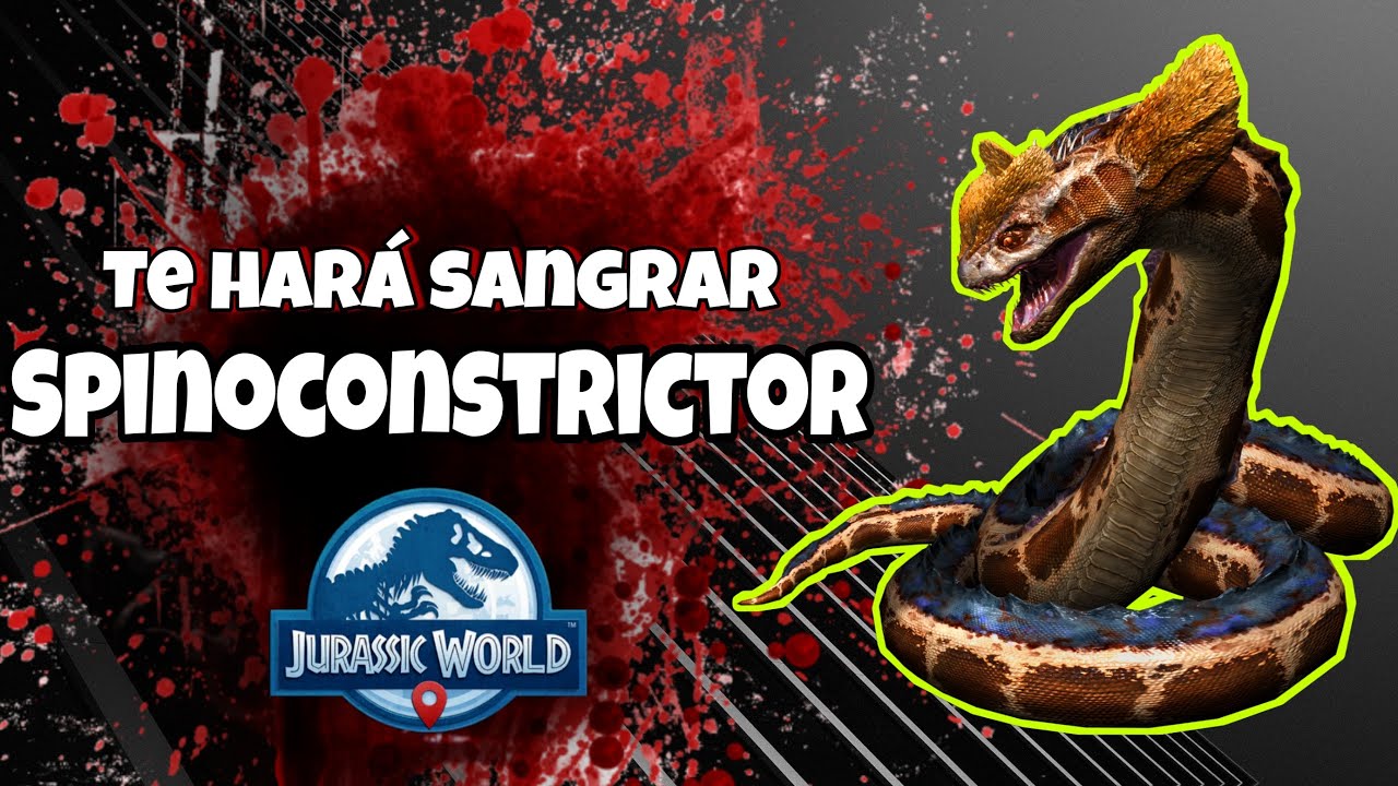 Spinoconstrictor ¿Vale la pena? | Jurassic World Alive | Análisis - YouTube