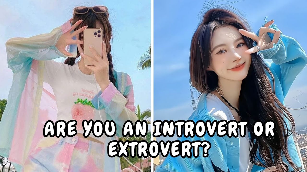 Are You an Introvert or Extrovert? 🤔- Aesthetic Personality Quiz - YouTube