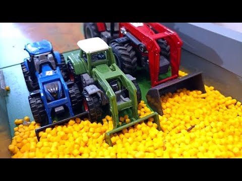One day at SIKU FARM - 2. SIKU Tractors Collection - YouTube