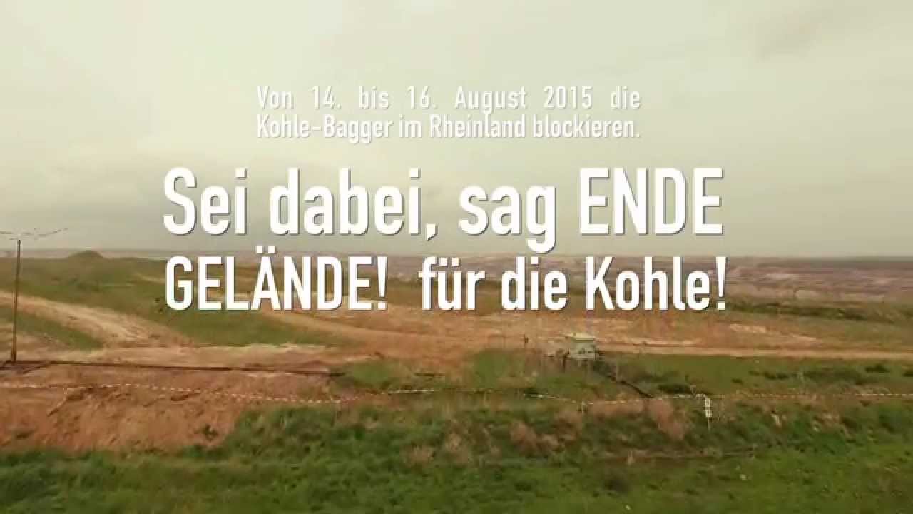 Ende Gelände - Kohle Stoppen, Klima schützen (Trailer) - YouTube