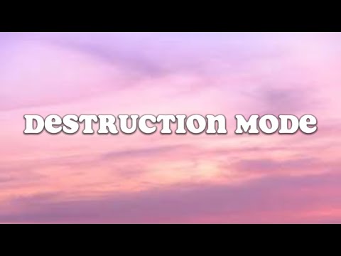 Destruction mode - The Chainsmokers, bludnymph (Lyric) - YouTube