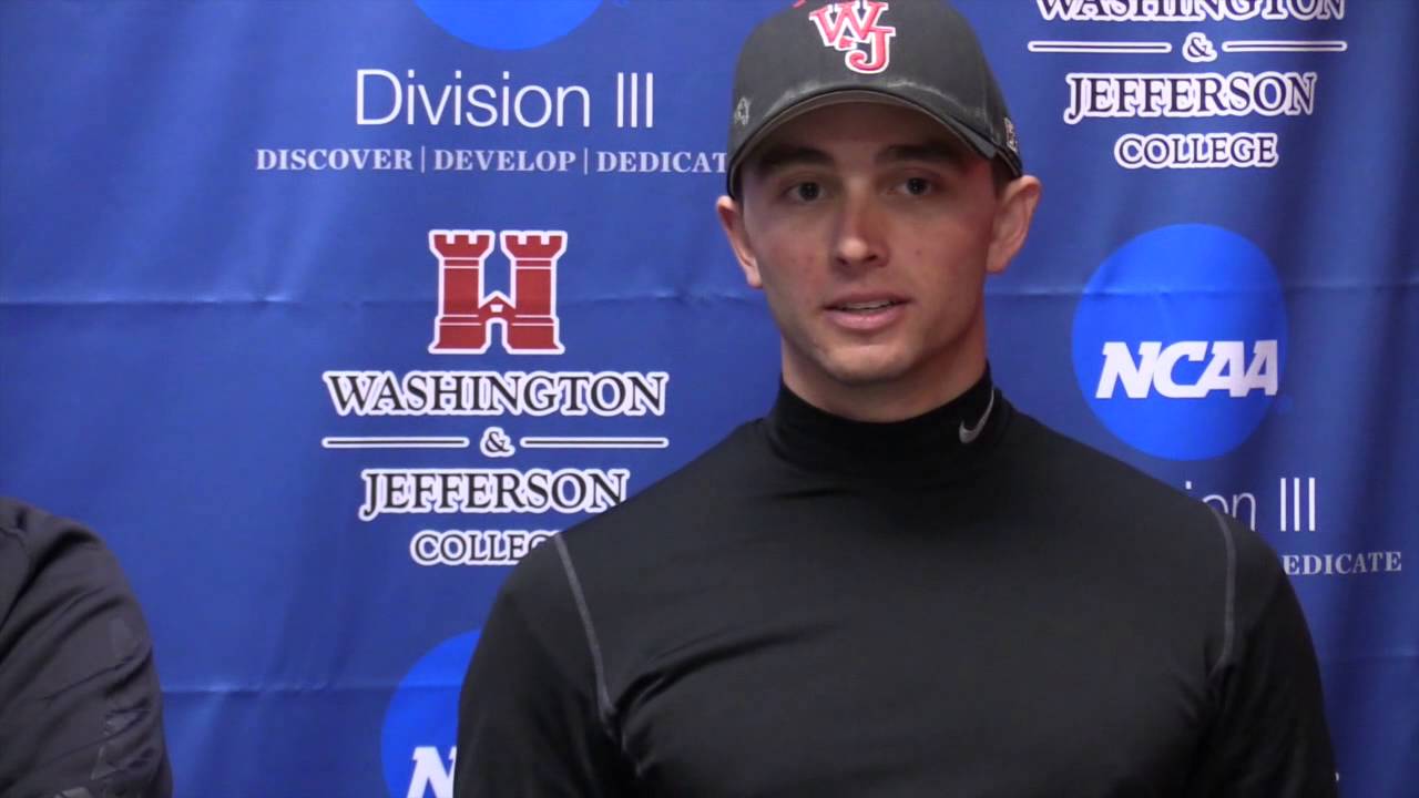 NCAA WashingtonJeffersonPostgame 051315 - YouTube