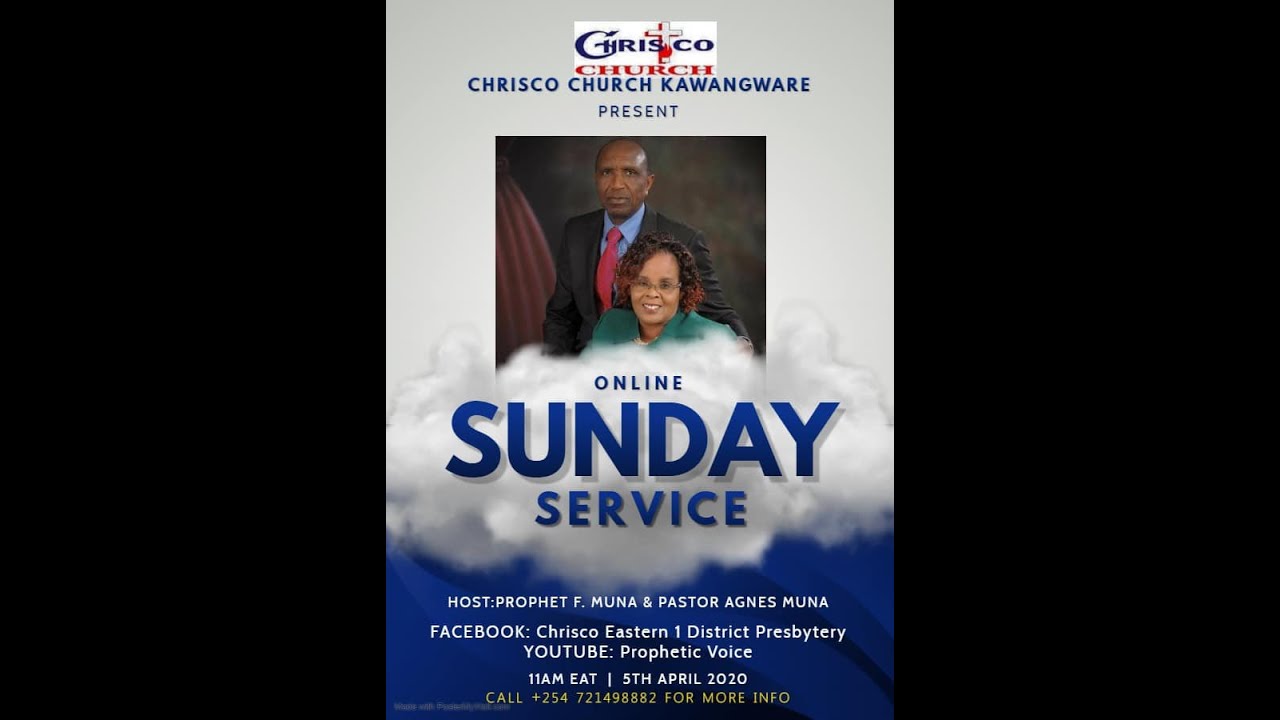 ONLINE SUNDAY SERVICE 05 04 2020 - YouTube