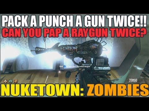 Pack A Punch A Gun TWICE In 1 Game! Can You PAP A Raygun Twice In 1 ...