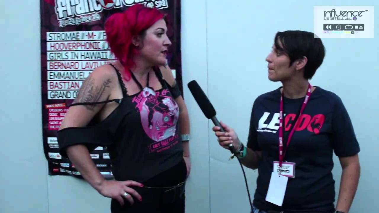 Tricia Foster Interview Francofolies de Spa 2014 - YouTube